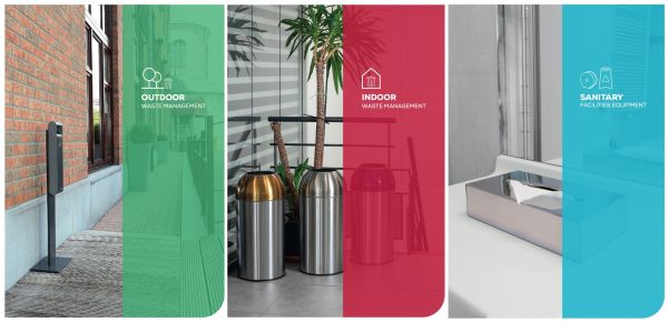 Manufacturer of waste collection solution, bin, ashtray